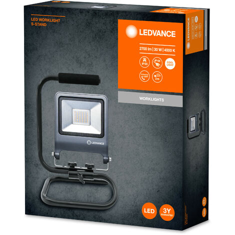 LEDVANCE LED Arbeitslicht, Leuchte für Außenanwendungen, Kaltweiß, S ...