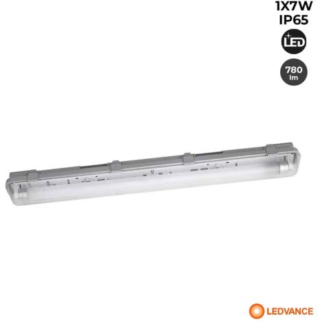 LEDVANCE ESSENTIAL Feuchtraumleuchte, 1-flammig, 7W, 780lm, kaltweiß ...
