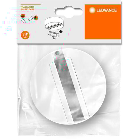 LEDVANCE TRACKLIGHT Basisstation für Leuchtenkopf, runde, weiße ...