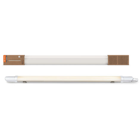 LEDVANCE ESSENTIAL Feuchtraumleuchte 9W, 1050lm, kaltweiß, 4000K ...