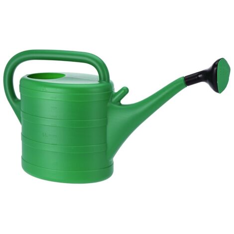 Regadera de plástico 10L Color Verde