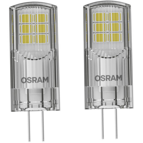 OSRAM LED PIN 12 V / Lampada LED: G4, 2,60 W, 30W equivalenti, chiara, bianco caldo, 2700 K