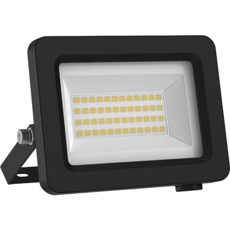 LEDVANCE LED floodlight with energy efficiency class A, black aluminium ...