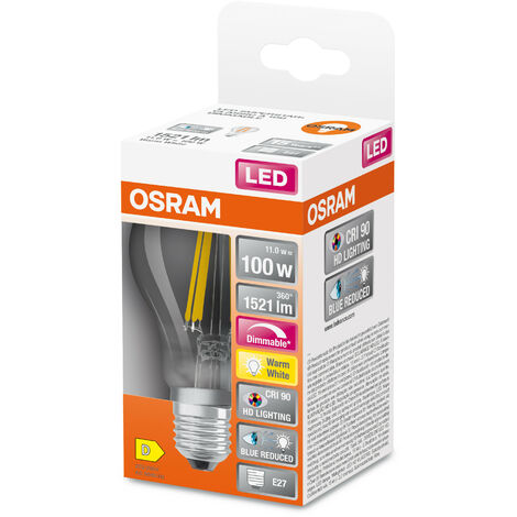 OSRAM Lampada LED dimmerabile Superstar con resa cromatica ...