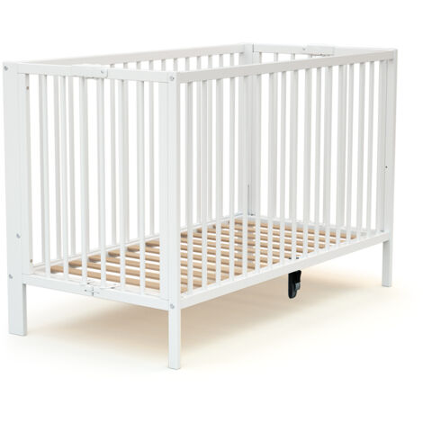 Lit bébé pliant pour grands-parents et nounous AT4 ESSENTIEL en bois