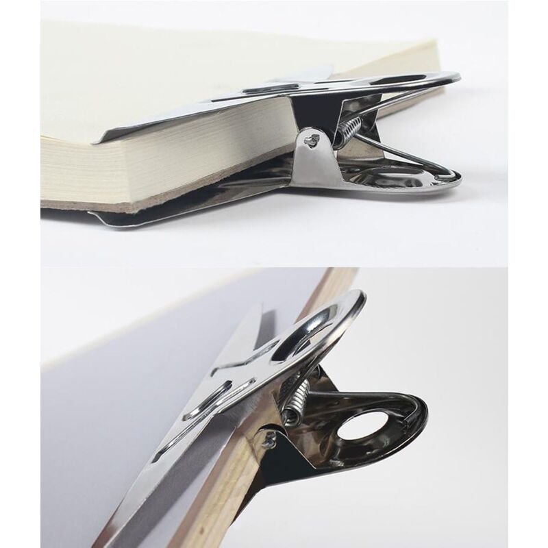 Stainless steel binder clips store
