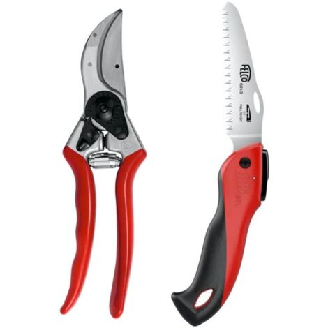 Felco 2 Secateur Felco 601 Folding Pruning Saw Gift Set