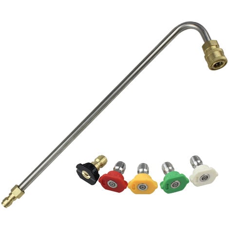 Gutter Cleaning Tool Pressure Washer Extension Wands Roof Cleaner with ...