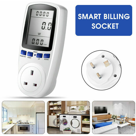 Electricity Power Consumption Meter Watt Kwh Analyzer Energy Monitor ...