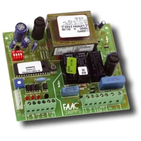 faac tarjeta electronica 200mps 230v ac 790905