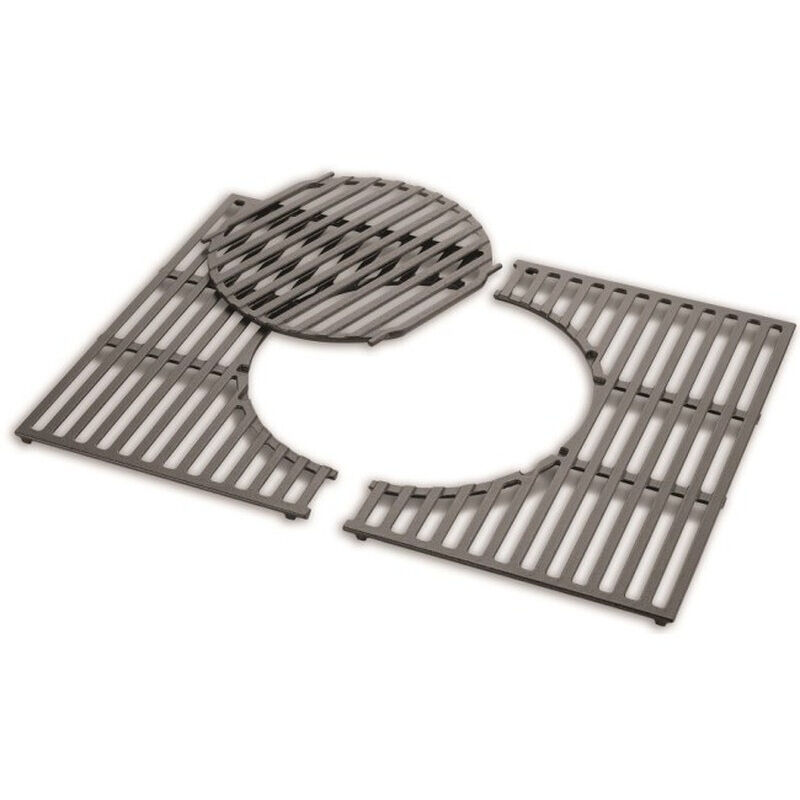 Lote de 2 parrillas de cocción de acero fundido Gourmet BBQ System para ...