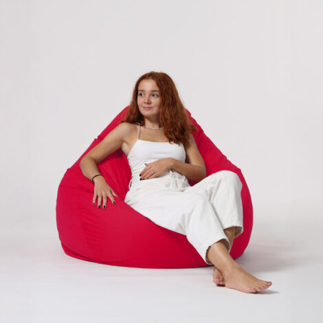 Outdoor Sitzsack 130x115cm rot OHAU