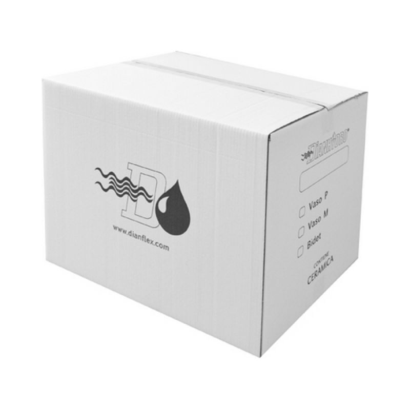 IMBALLO IN CARTONE PER WC-BIDET CM 57x39 x H. 42 cm 57x39 x H.42