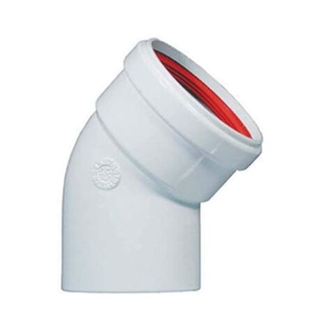 Stabile CURVA 45 Gradi Maschio Femmina MF DN 80 SDOPPIATO