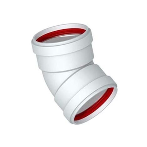 Stabile CURVA 45 Gradi Femmina Femmina FF DN 80 SDOPPIATO