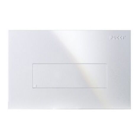 PLACCA PER CASSETTA PUCCI SARA LINEA MOD. 2014 Bianca