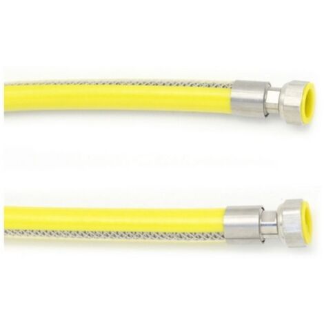 TUBO FLESSIBILE IN ACCIAIO FF PER GAS cm. 75