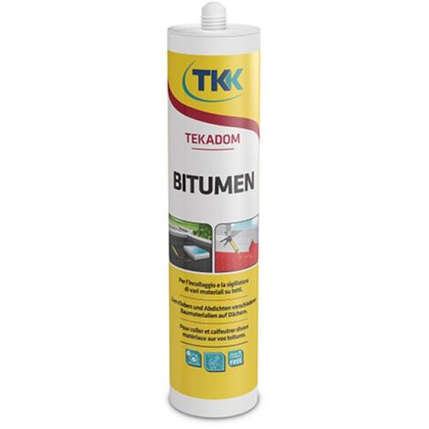 SIGILLANTE COPERTURE TEKADOM BITUMEN 300 ml - Nero