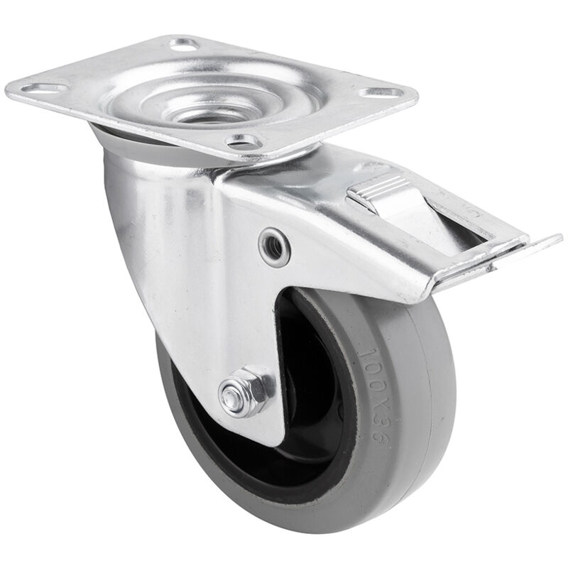 Rotella per mobili di media portata 100/160 con freno Sans marque