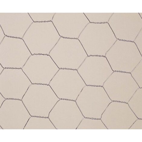 Rete metallica a tripla torsione "Galvanex 25" - 0,50 x 10 m/25 x 0,8 ...