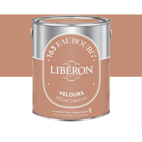 Pittura multisuperficie color pesca, velluto 163 Faubourg Libéron, 2,5 ...