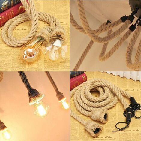 LAMPE SPIDER ROPE 6