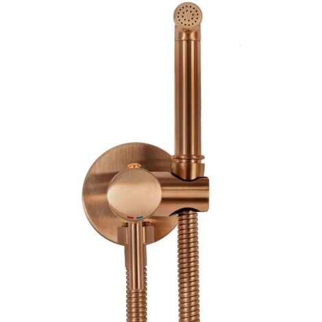REA BIDETARMATUR LOOP LUNGO BRUSHED COPPER