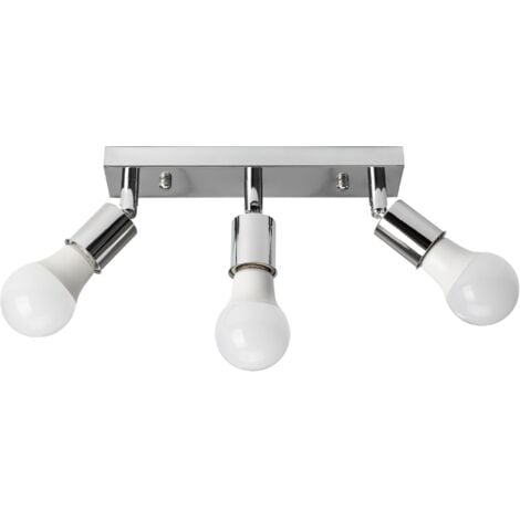 PLAFONIERA APP700-3C SPOTLIGHT CROMO 3-PUNTI LUCE E27 25X10CM