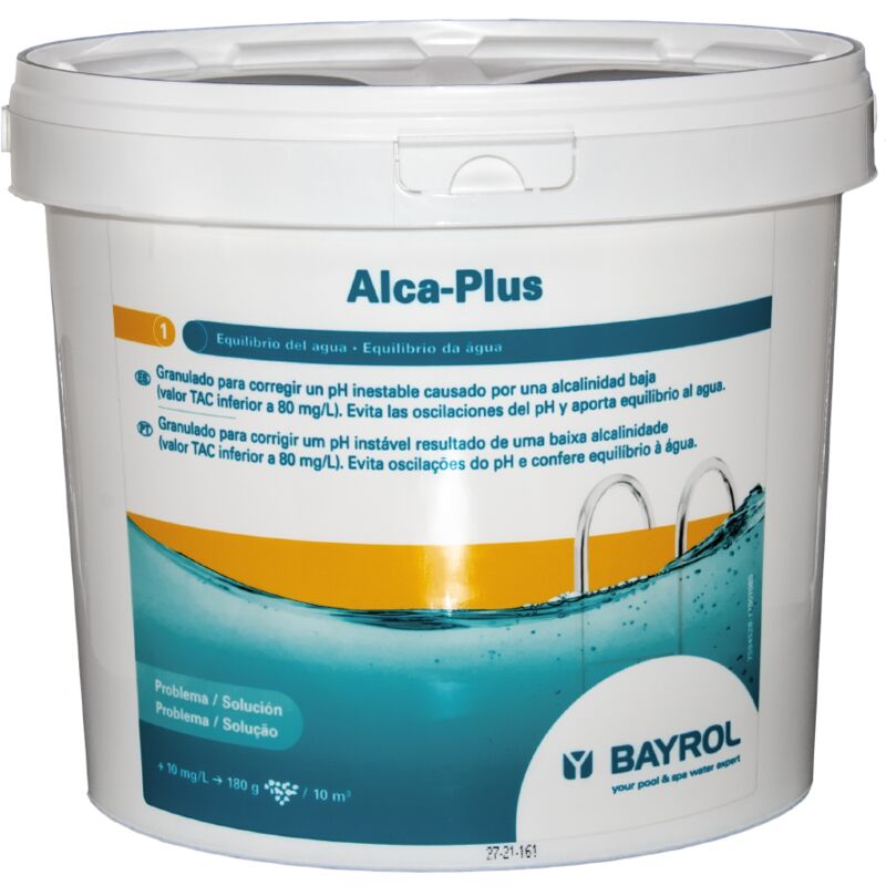 Incrementador de alcalinidad ALCA-PLUS, 5 kg. Bayrol