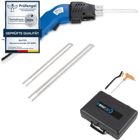 BAUTEC Styroporschneider Styrocutter 250 W » Set 3 » Dauerbetrieb