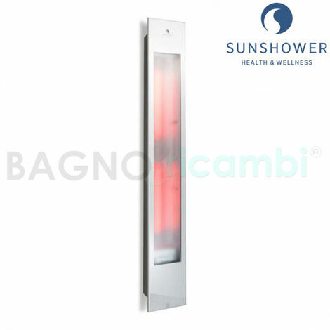 Lampada a infrarossi naturale Solarium Bianca Sunshower SOLO 80076