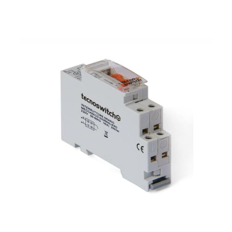 Tecno switch mechanische zeitschaltuhr täglich 1 modul - or101di