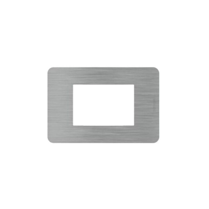 Bticino matixgo 3 module stahlplatte - ja4803es