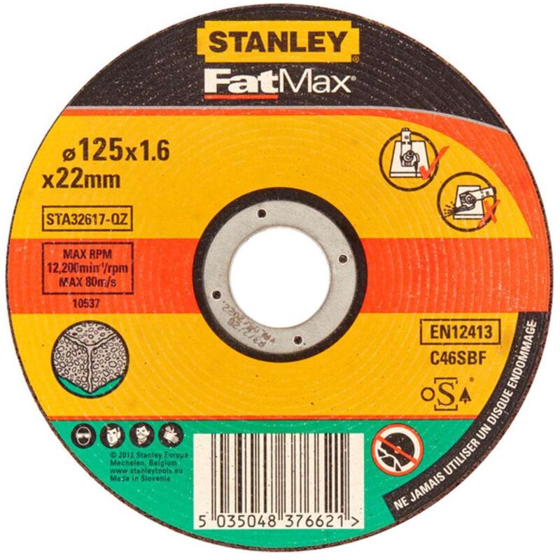 Stanley trennscheibe x stein.125x1.6 sta32617-qz