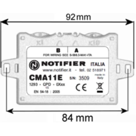 Notifier modul 1a 15/32v - cma11e