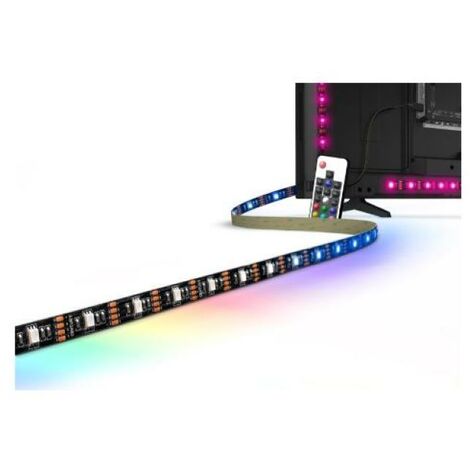 Century led strip rgb 4w ip20 5v für 75 zoll tv mit fernbedienung - kit ...