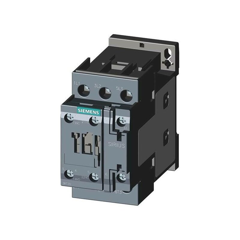 Contactor 3 poli 15kw 1na+1nc large s0 3rt20271ac20