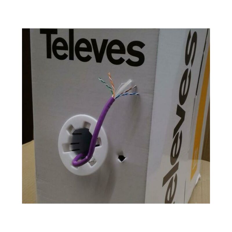 Televes 219910/b305-cat6 cca lsfh utp cable de datos