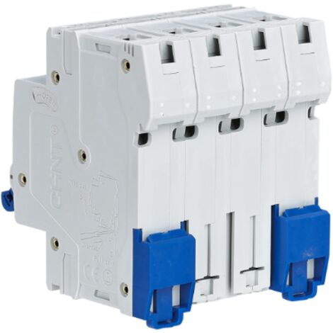 Interruptor magnetotérmico chint 4p 63a 10ka curva c - 179920