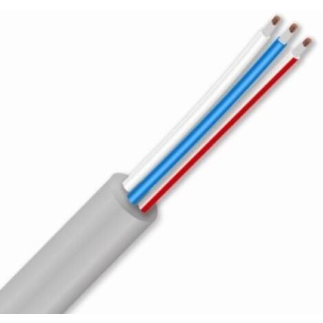 Cable telefónico electraline 2 pares+t 25m gris - 14007