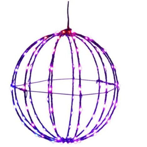 Esfera de luz led rgb 40cm efecto decorativo 14125030 interior exterior