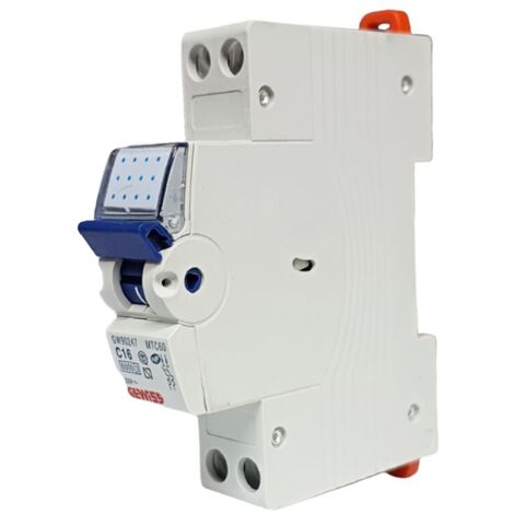 Gewiss interruptor magnetotÉrmico 2p curva c 16a 6ka gw90247