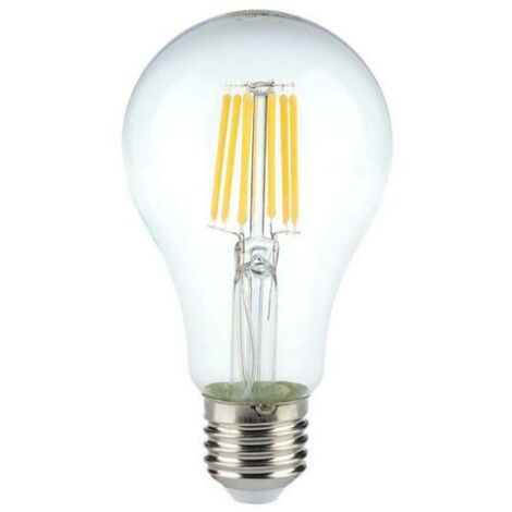 Bombilla de filamento led a60 v-tac 10w 3000k e27 vt-1981-n -214410