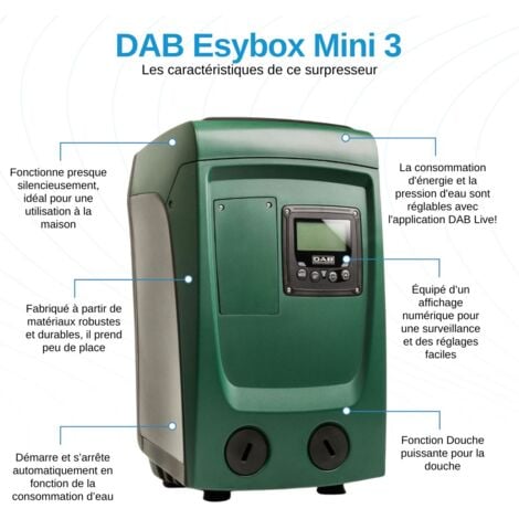 DAB Esybox Mini 3 avec DAB Esywall