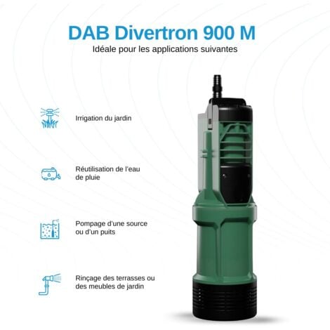 DAB Divertron 900 M Pompe de puits automatique