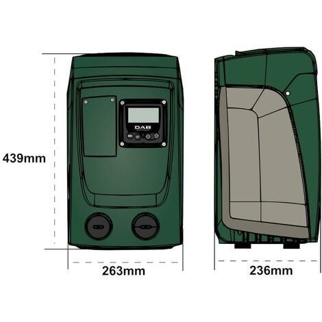 DAB Esybox Mini 3 Pompe surpresseur - 4.800 L/u - 850W - Hauteur de ...
