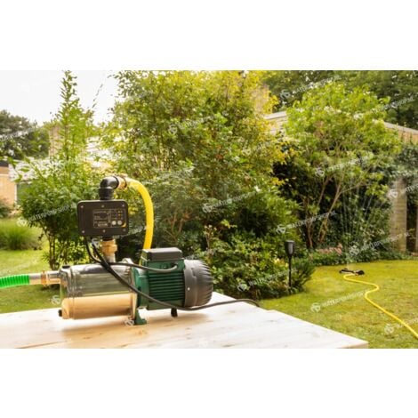 DAB EuroInox 40/80 M + DAB Control-D avec Tuyau d'aspiration 7 mètres et Filtre