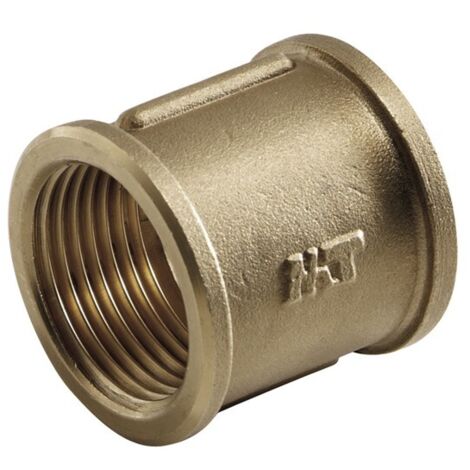 Raccord laiton - Manchon laiton à visser 1''