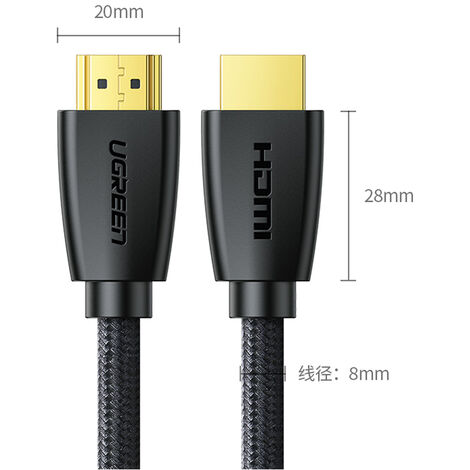Ugreen HDMI 2.0 4K UHD Kabel schwarz 3m