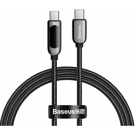 Baseus USB Typ C - USB Typ C Kabel 100 W (20 V / 5 A) 1 m Power ...